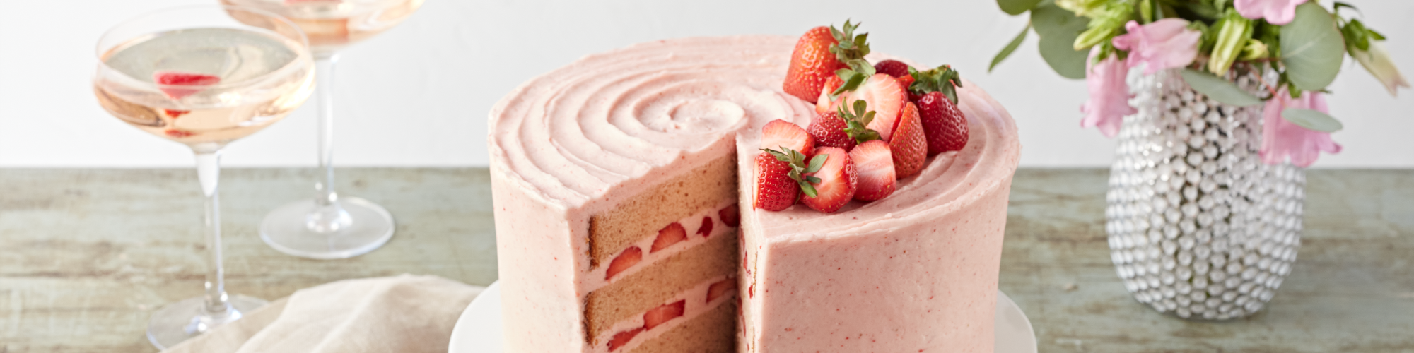 Strawberry Cake | Easter Cake Recipe | C&H® Sugar