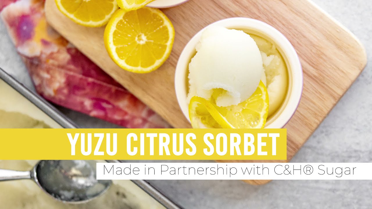 Yuzu Citrus Sorbet | C&H® Sugar